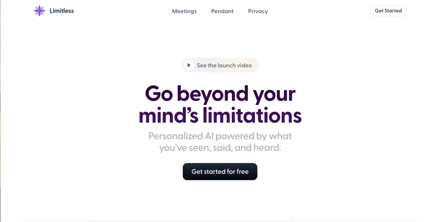 Limitless: Unleashing the Power of AI for Enhanced Productivity ...